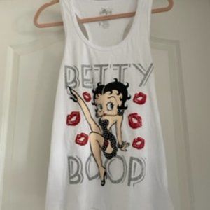 Universal | Tops | Authentic Betty Boop Tank Top Size Xs Fits Like A Sm ...